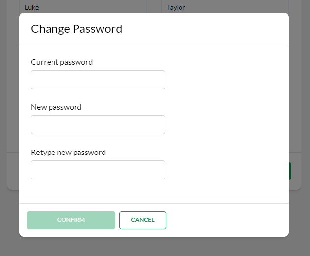How to reset your password
