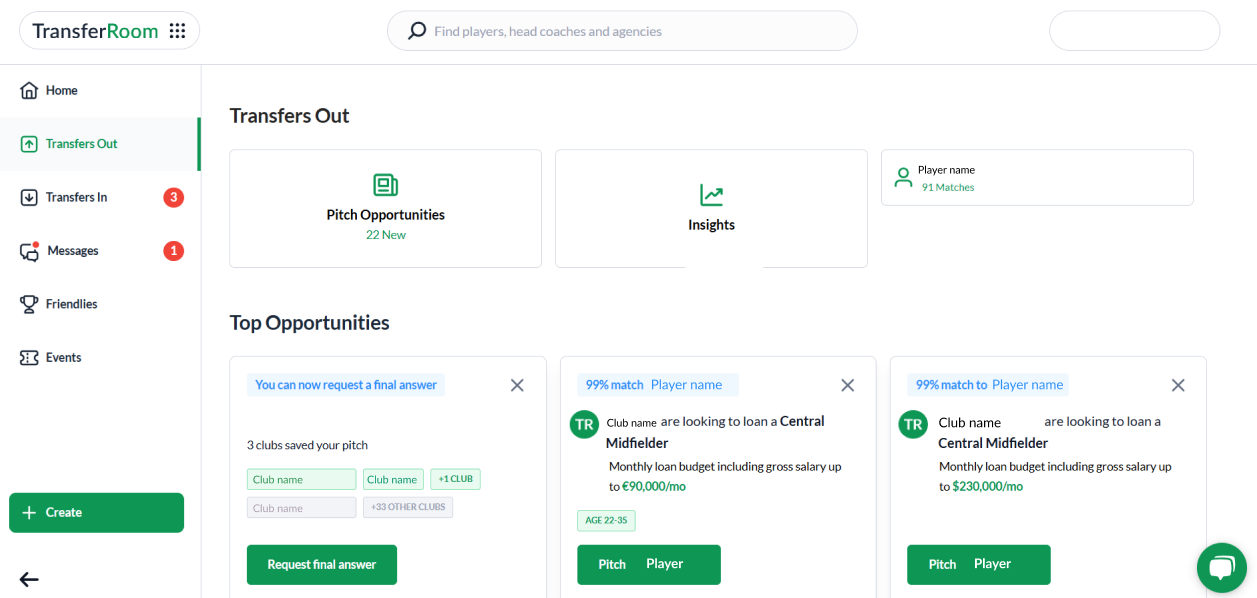 How to make a player available